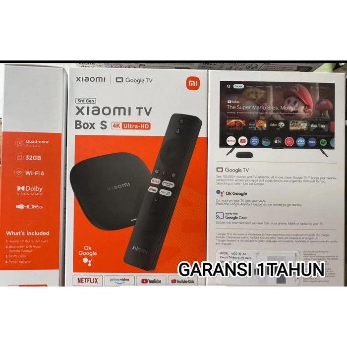 Jual XIOMI TV BOX 3RD GEN 3 ANDROID TV BOX | Shopee Indonesia