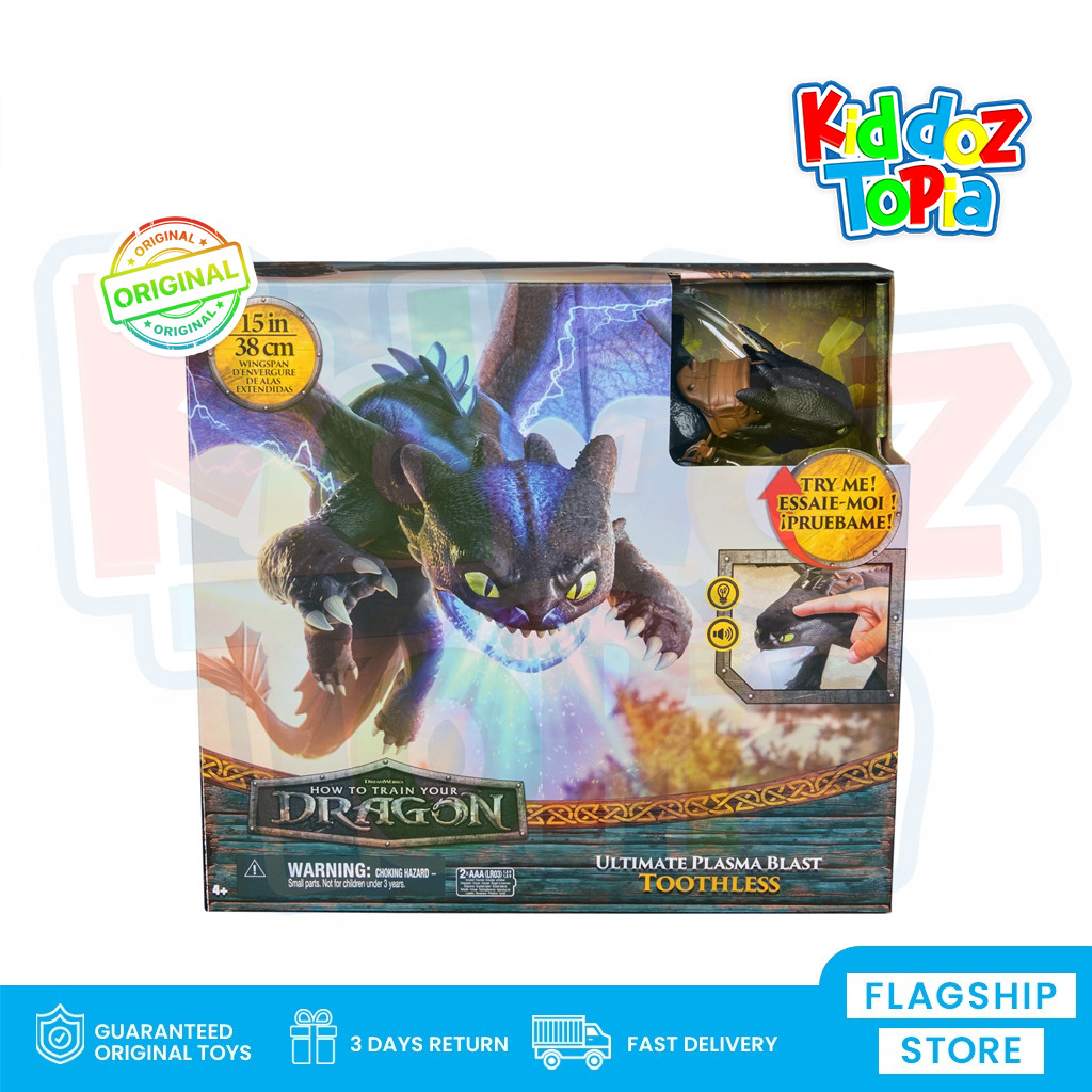 Jual How To Train Your Dragon Ultimate Plasma Blast Toothless 6072541 ...