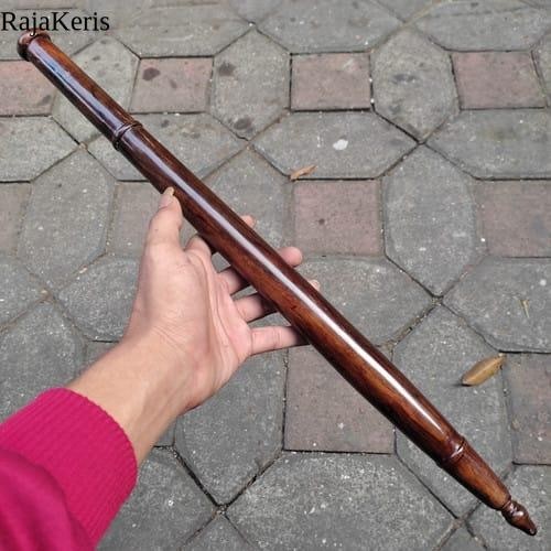 Jual landeyan tombak 80 cm dari kayu jati finishingan termurah produksi ...