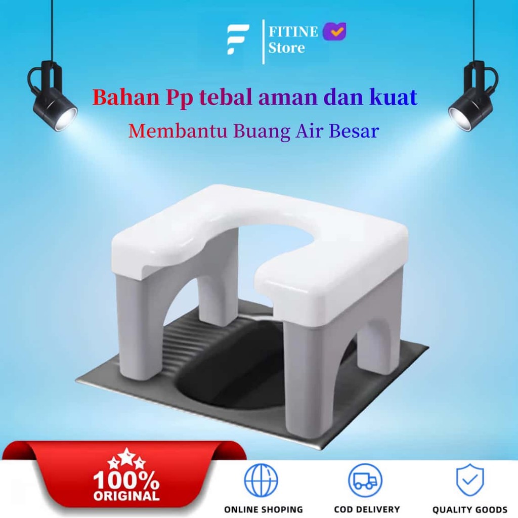 Jual Toilet Kursi Jongkok wc duduk portable Kamar Mandi kloset jongkok ...