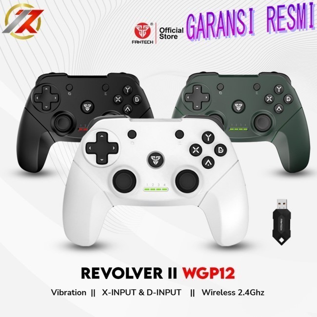 Jual FANTECH REVOLVER II WGP12 Gamepad PC Gaming | Shopee Indonesia