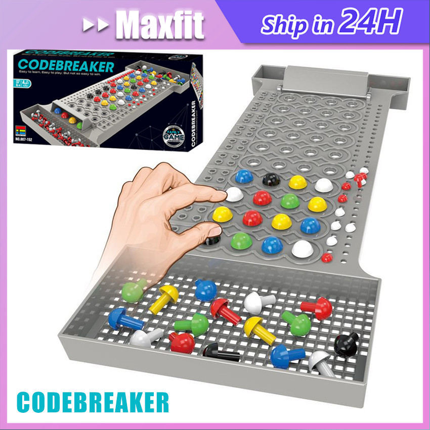 Jual Mainan Anak Board Game Code Breaker Game Fun Brain Puzzle ...