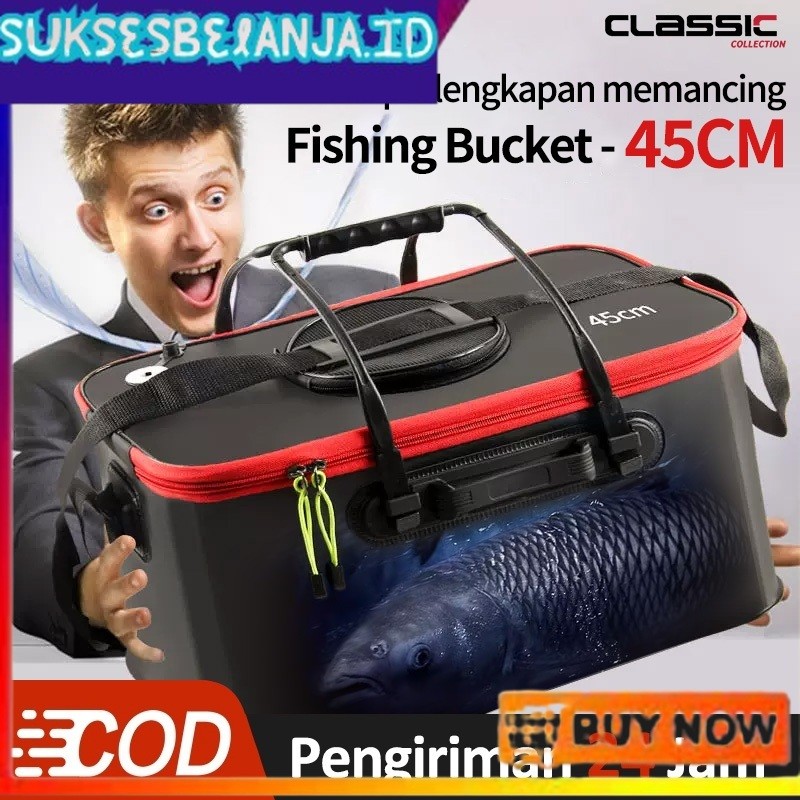 Jual Ember mancing lipat Kotak wadah berkemah portabel umpan hidup ...