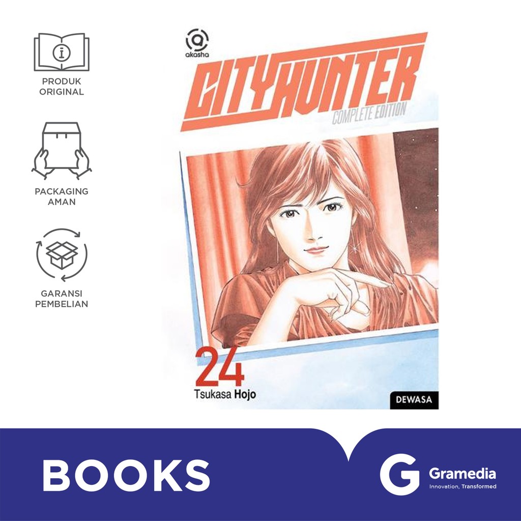 Jual Komik Akasha : City Hunter - Complete Edition 24 (TSUKASA HOJO) | Shopee Indonesia