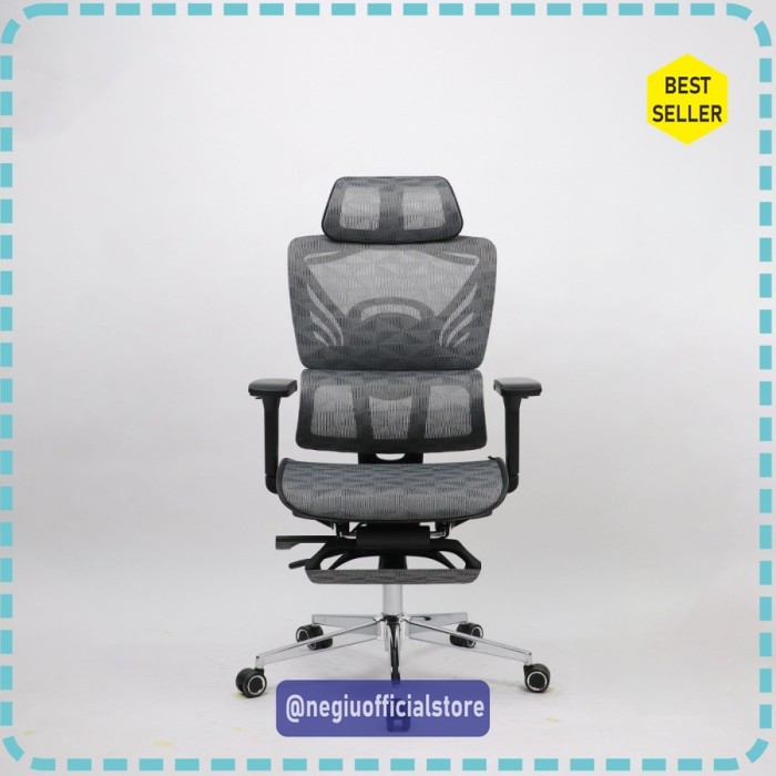 Jual (TTP) Rexus NC5 Max / NC-5 Max Kursi Ergonomic Jaring Office Chair ...