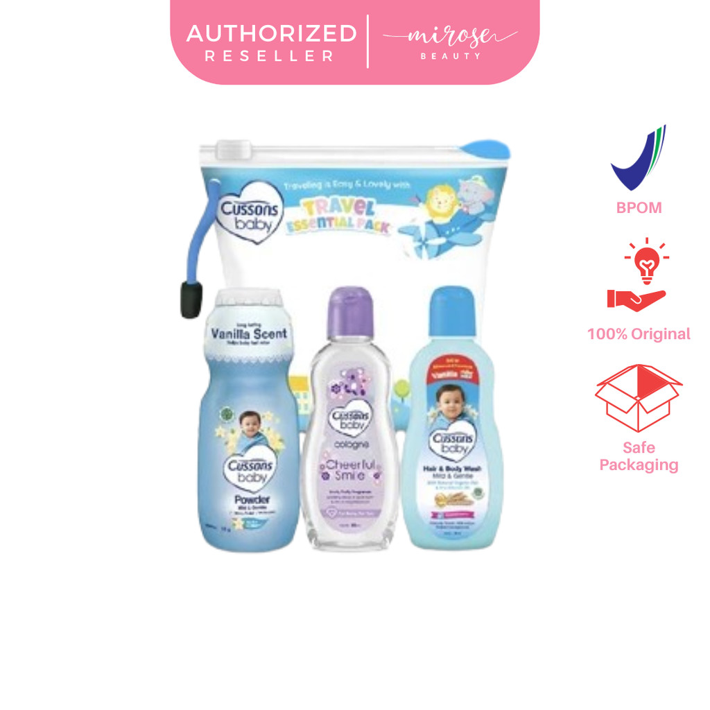 Jual CUSSONS BABY TRAVEL ESSENTIAL PACK (3 ITEMS) | Shopee Indonesia
