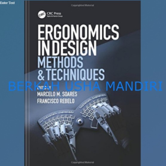 Jual BUKU Ergonomics in Design Methods & Techniques | Shopee Indonesia