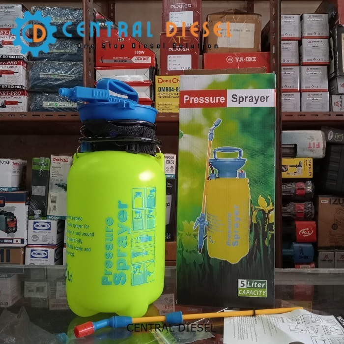 Jual Hand sprayer/ Pompa hama tangki manual Pressure sprayer 5 liter ...