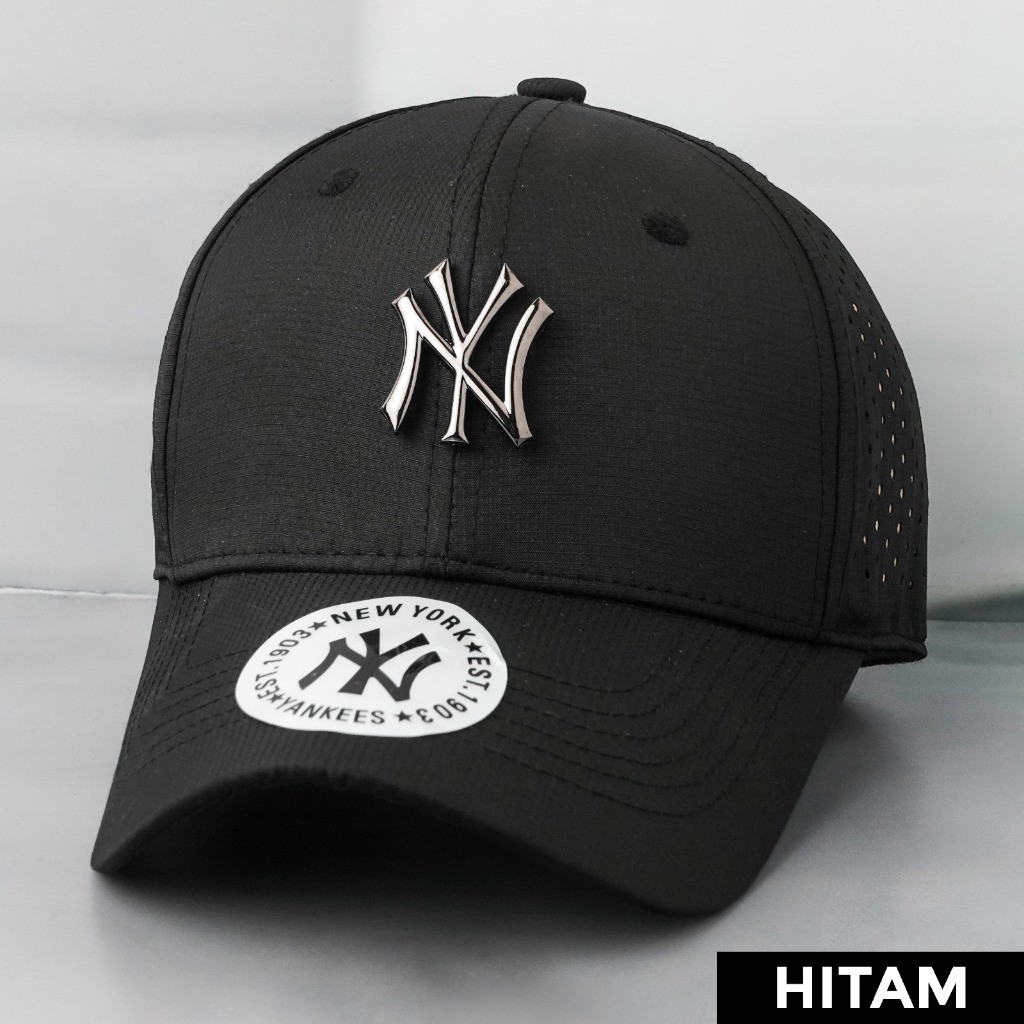 Jual Topi MLB NY LA Logo Besi Metal Baseball Import Daily | Shopee ...