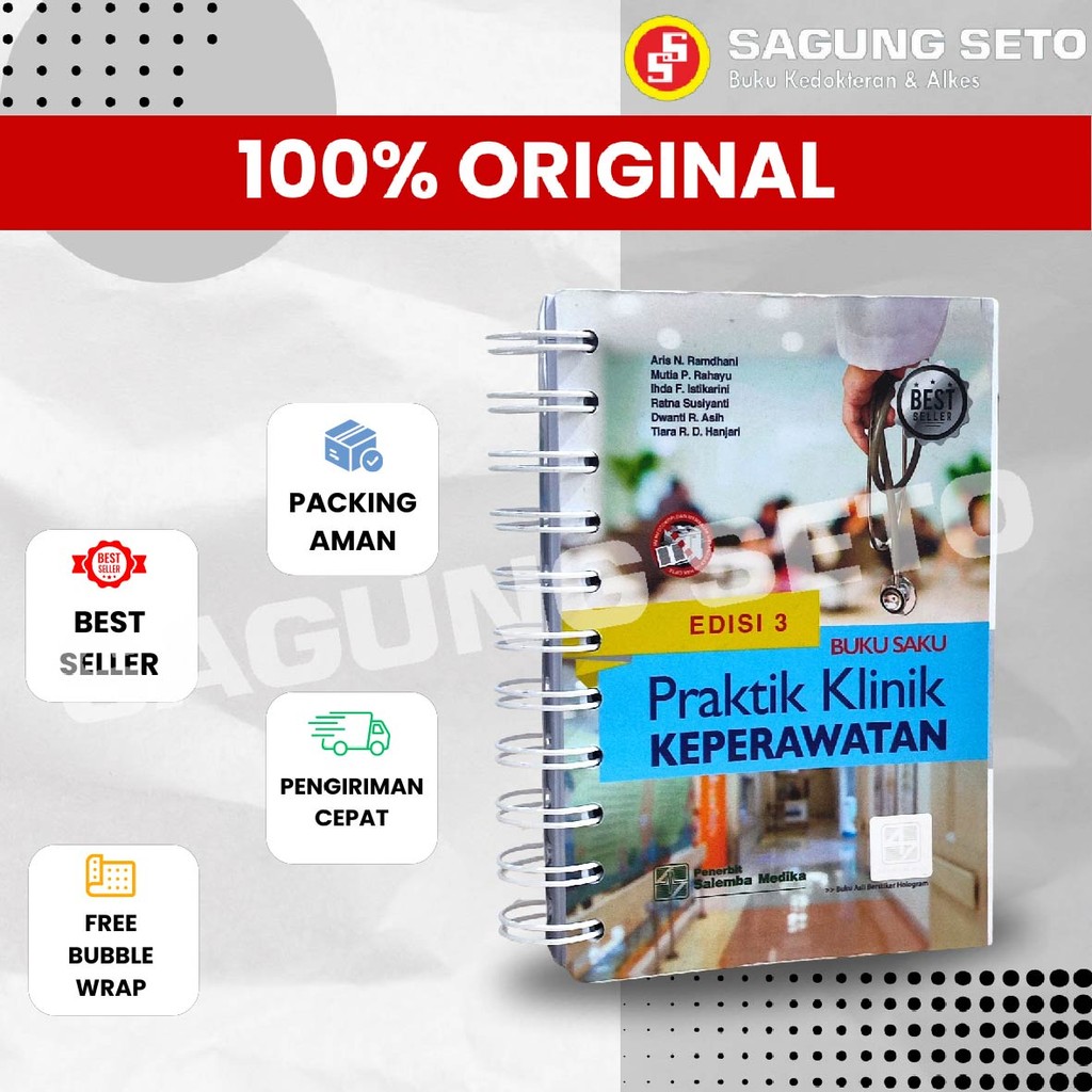 Jual BUKU SAKU PRAKTIK KLINIK KEPERAWATAN EDISI 3 - ARIS N RAMDHANI | Shopee Indonesia