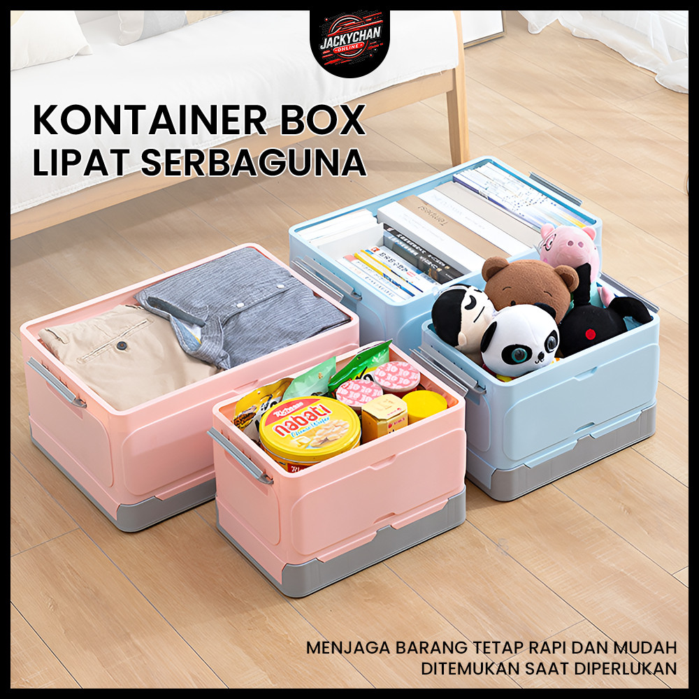 Jual JC Kontainer Box Lipat Plastik Serbaguna Folding Container Storage ...