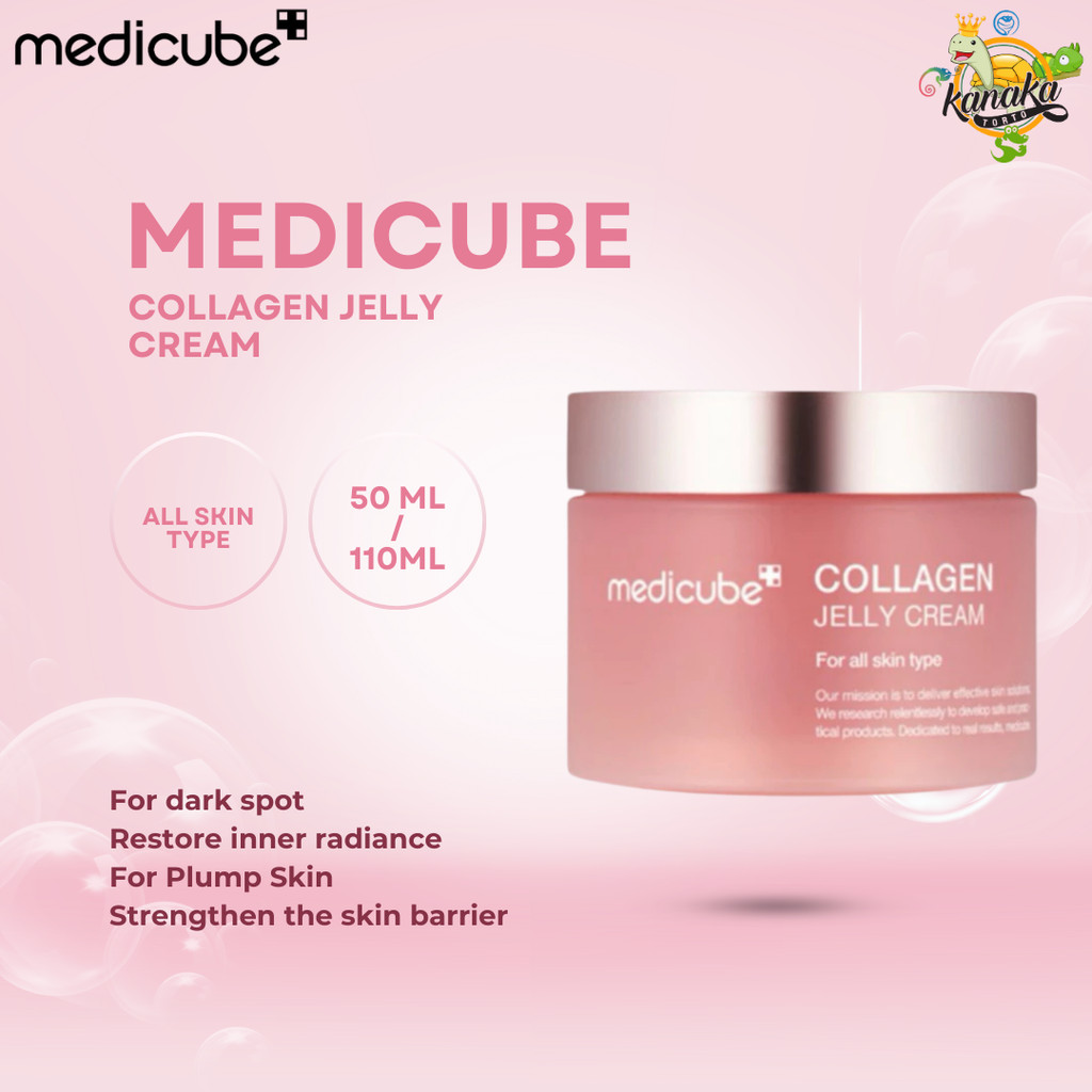 Jual MEDICUBE Collagen Jelly Cream Krim Muka Wajah untuk Semua Jenis ...