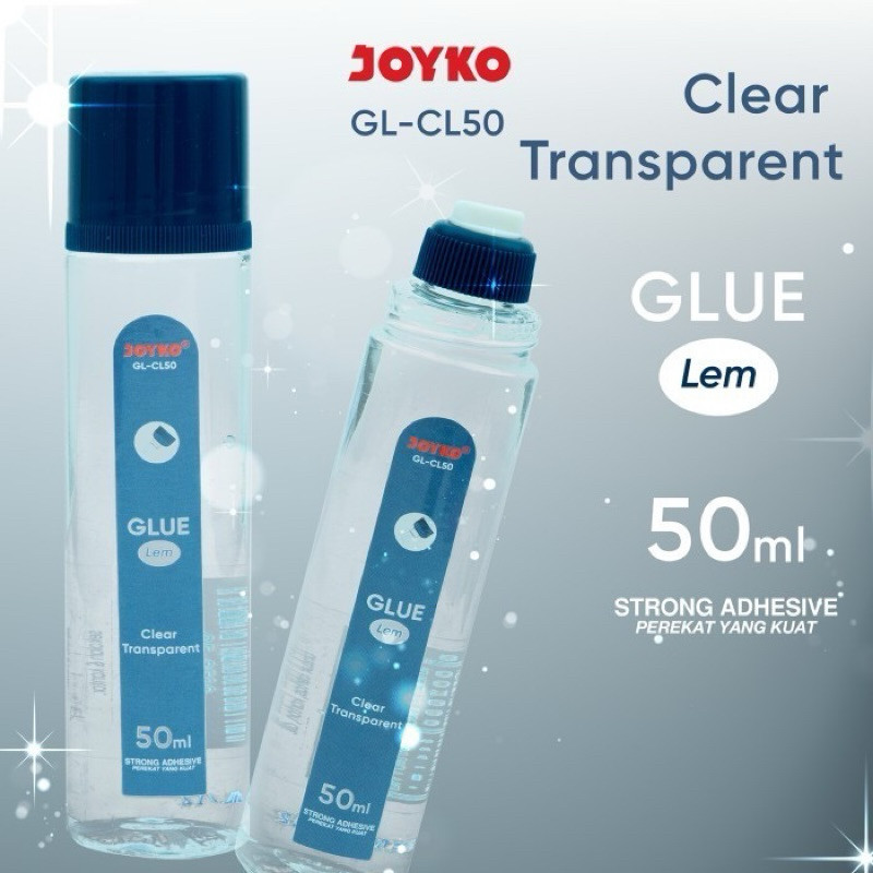 Jual Liquid Glue Lem Kertas Cair Joyko GL-CL50 50ml | Shopee Indonesia