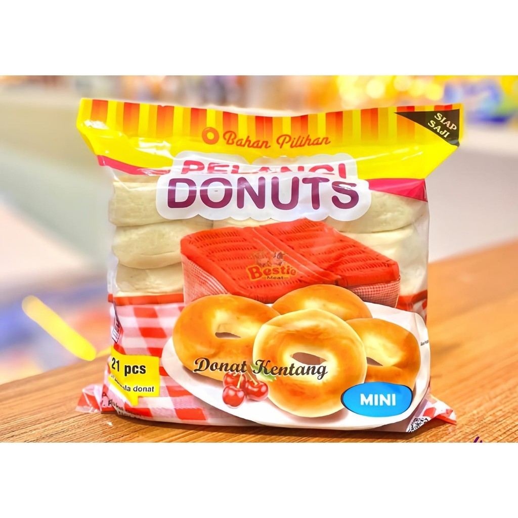 Jual Donat Kentang Mini isi 21 Pcs ( PELANGI DONUTS) | Shopee Indonesia