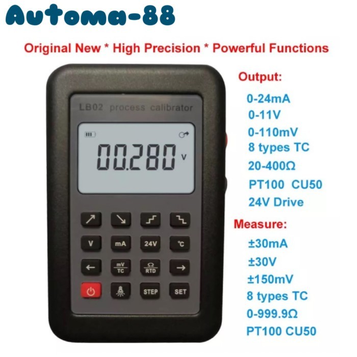 Jual FC99 Multi Function Current Voltage Loop Calibrator 4-20mA 0-10V ...