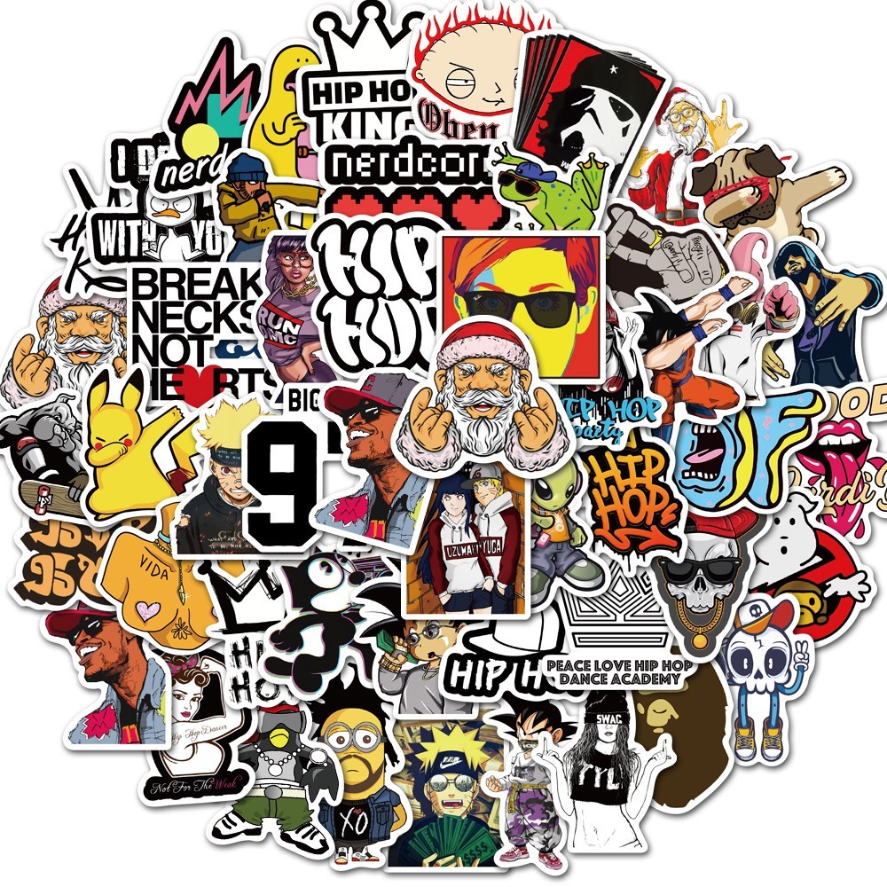 Jual STIKER hypebeast graffiti Sticker Vinyl Laptop Waterproof DIY HP ...