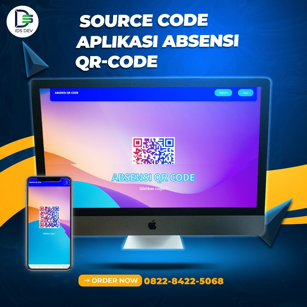 Jual Source Code Aplikasi Absensi Qr Code (Scan Pakai Kamera ...