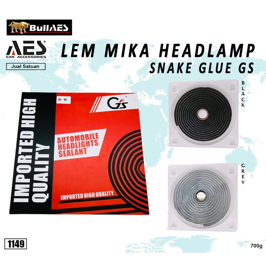 Jual Lem Mika Headlamp Original I OEM Orgavyl OCI Snake Glue Butyl ...