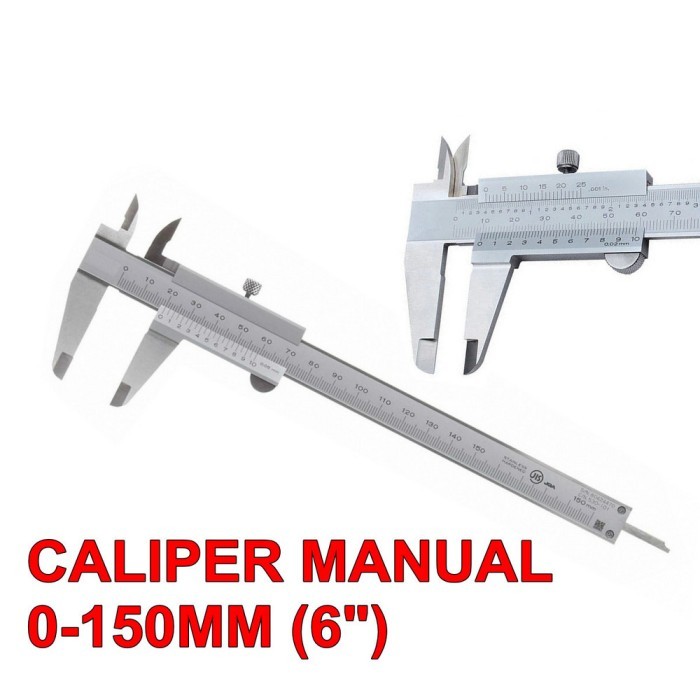 Jual Vernier Caliper Manual 0-150 mm 530-312 Sigmat 6 Inch Jangka Sorong | Shopee Indonesia