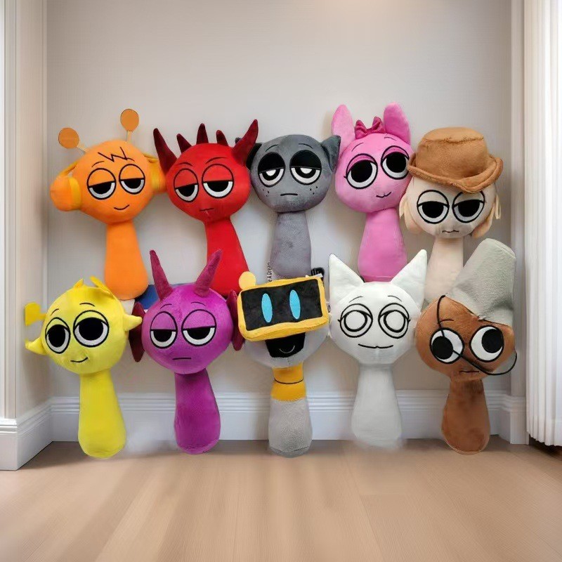 Jual Sprunki Plush Toys Sprunki Incredibox Plush Doll Sprunki Game ...