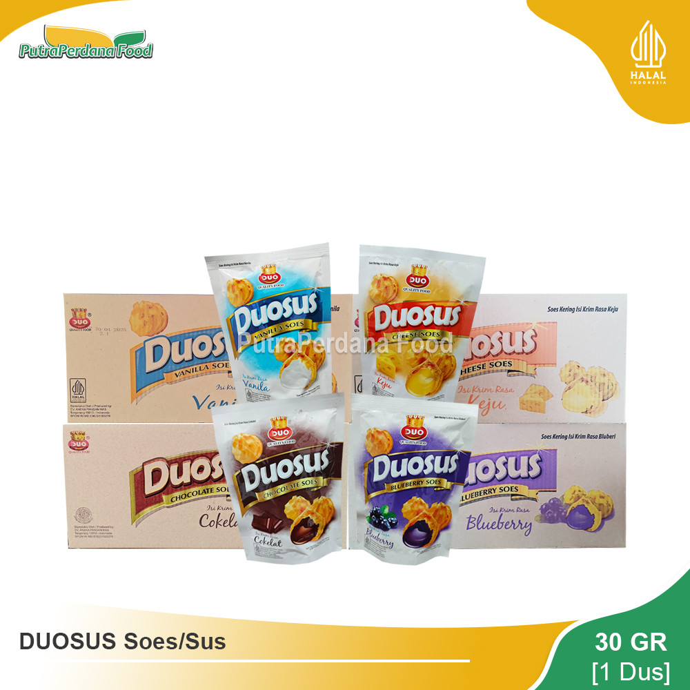 Jual [DUS] DUOSUS Soes/Sus Krim 30gr (30 Pcs/Dus) | Shopee Indonesia