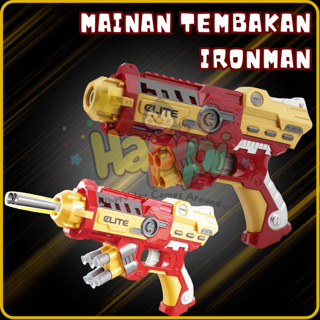 Jual Mainan Pistol Tembak Tembakan Seri Sport Soft Toys Gun Peluru ...
