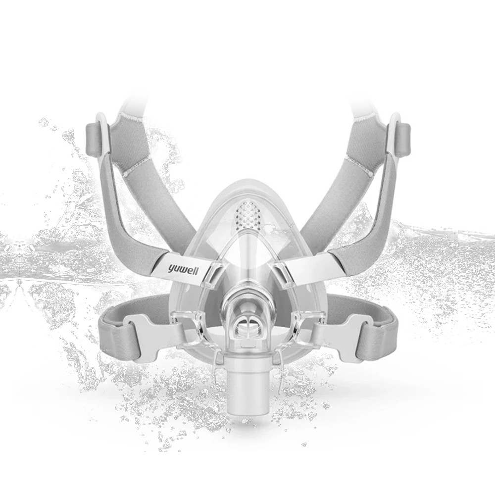 Jual YuWell YF-02 Cpap Mask with Headgear Free Nasal Pads CPAP Full ...