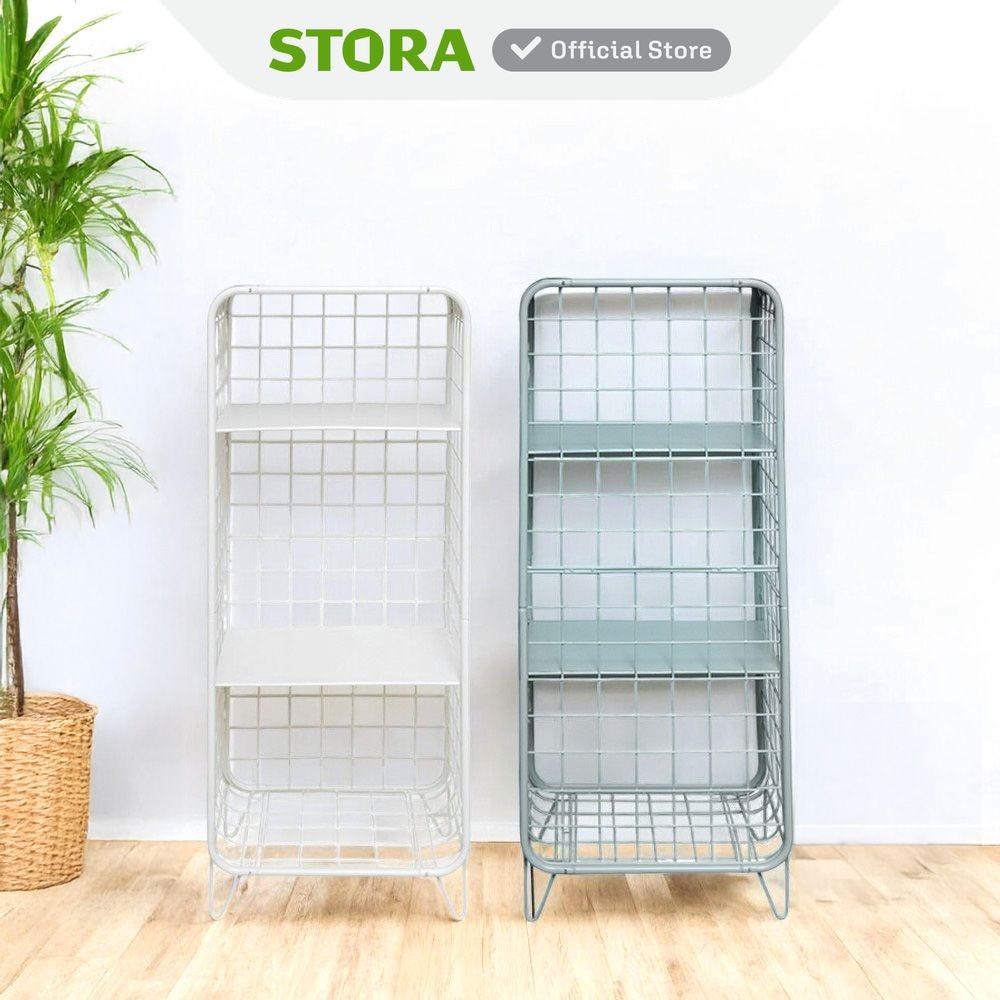 Jual Stora Rak Kawat 3 Tingkat Storage Rack Metal Tempat Penyimpanan ...