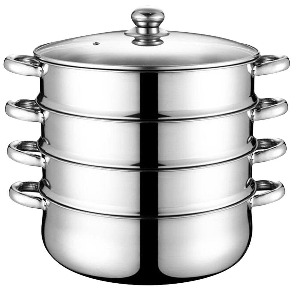 Jual Pot Steamer Stainless Steel Steam Cooking Set steaming Soup ...