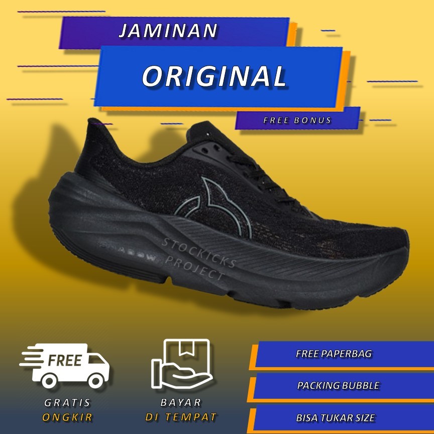 Jual Sepatu Ortuseight Hyperblast Shadow Vanta Black Original Sepatu ...