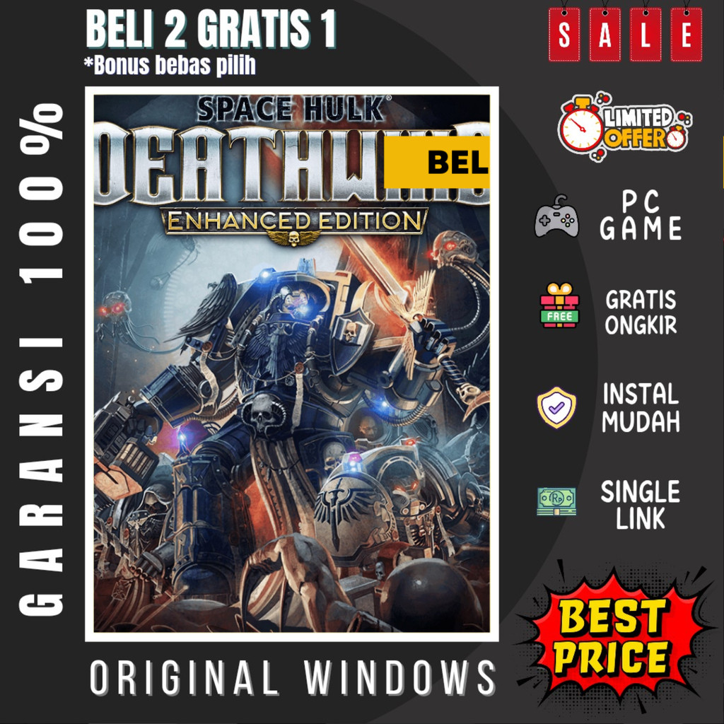 Jual SPACE HULK DEATHWING ENHANCED EDITION - Game Pc - Game Laptop - Pc Games - BELI 2 GRATIS 1 ...