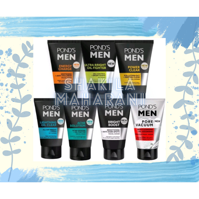 Jual Ponds Men Facial Wash 100 gr Sabun Pencuci Muka Pria | Shopee ...