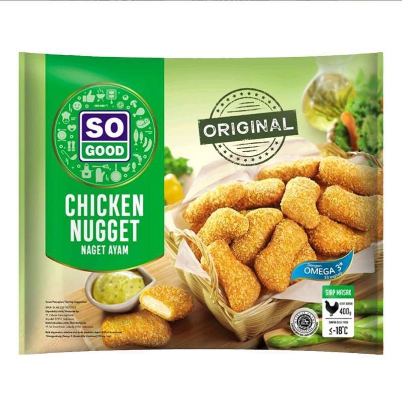 Jual So Good Chicken Nugget Original 400 gr | Shopee Indonesia