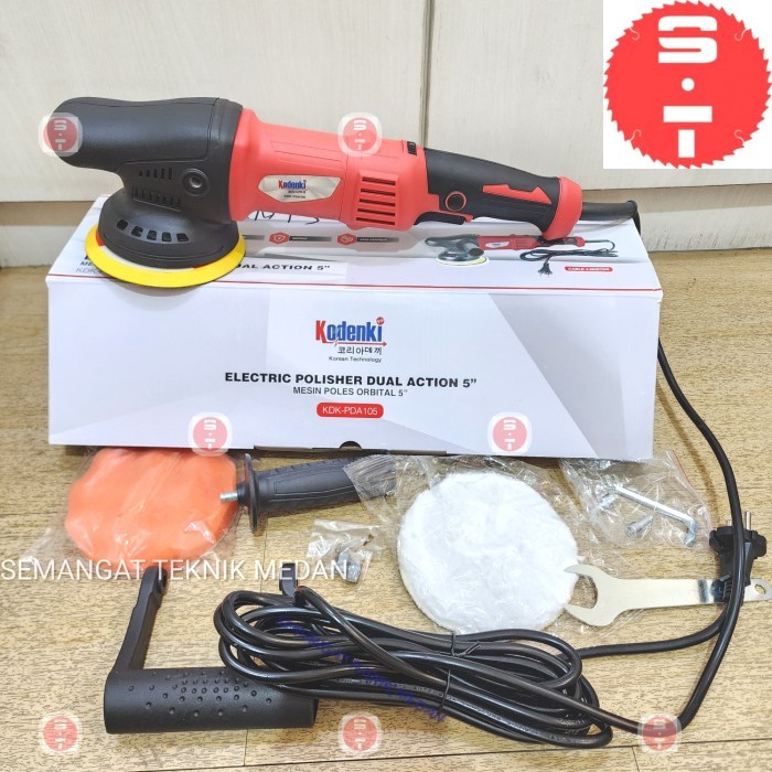 Jual MESIN ALAT POLES POLISHER POLISH DUAL ACTION ORBITAL 5" KODENKI ...