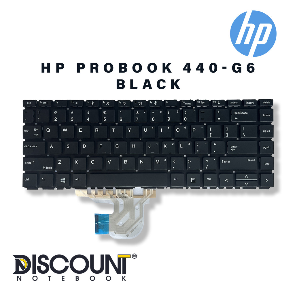 Jual KEYBOARD HP PROBOOK 440-G6 BLACK | Shopee Indonesia
