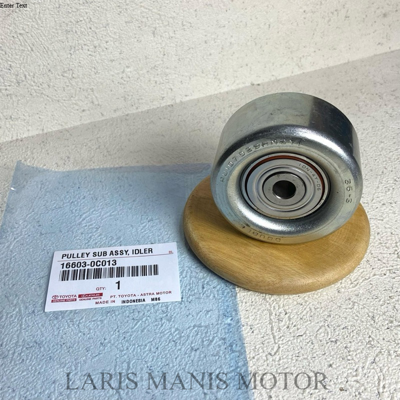 Jual Pulley 16603-0C013 Pulley Tensioner V Belt (Pulley S/A, Idler ...