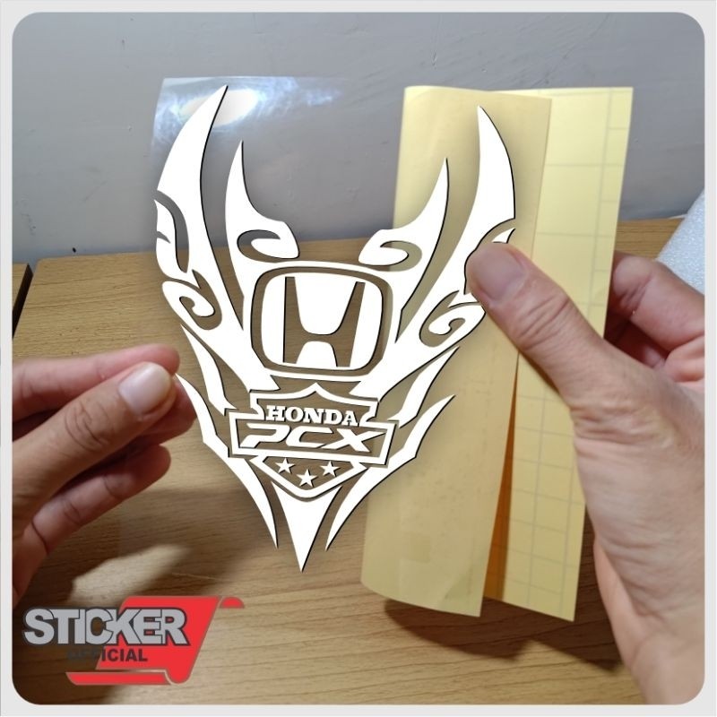 Jual Sticker Visor Pcx, Stiker Visor, Perubahan Disain Dan Kualitas ...