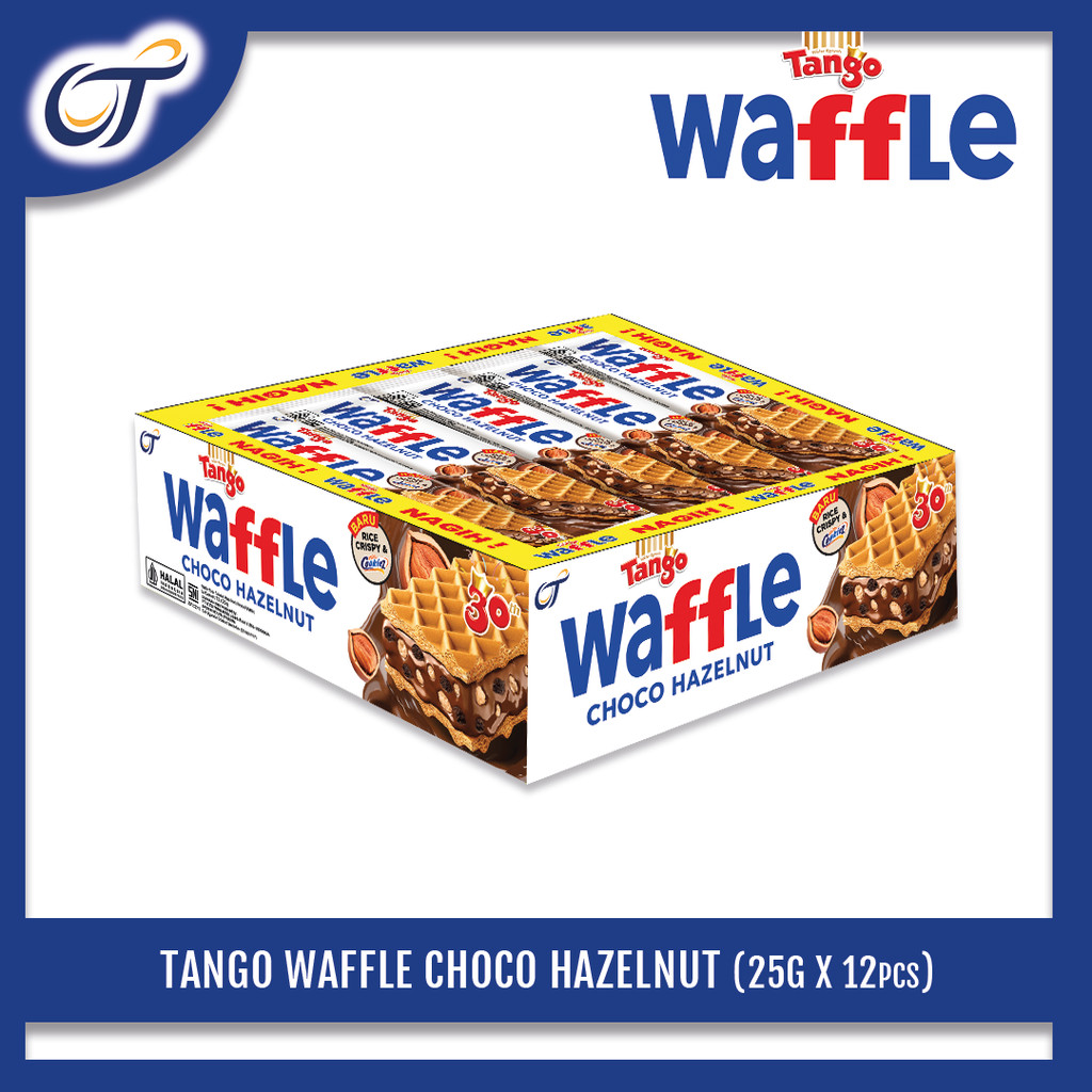 Jual Tango Waffle Choco Hazelnut 25 Gram [1 Box isi 12 Pcs] | Shopee ...