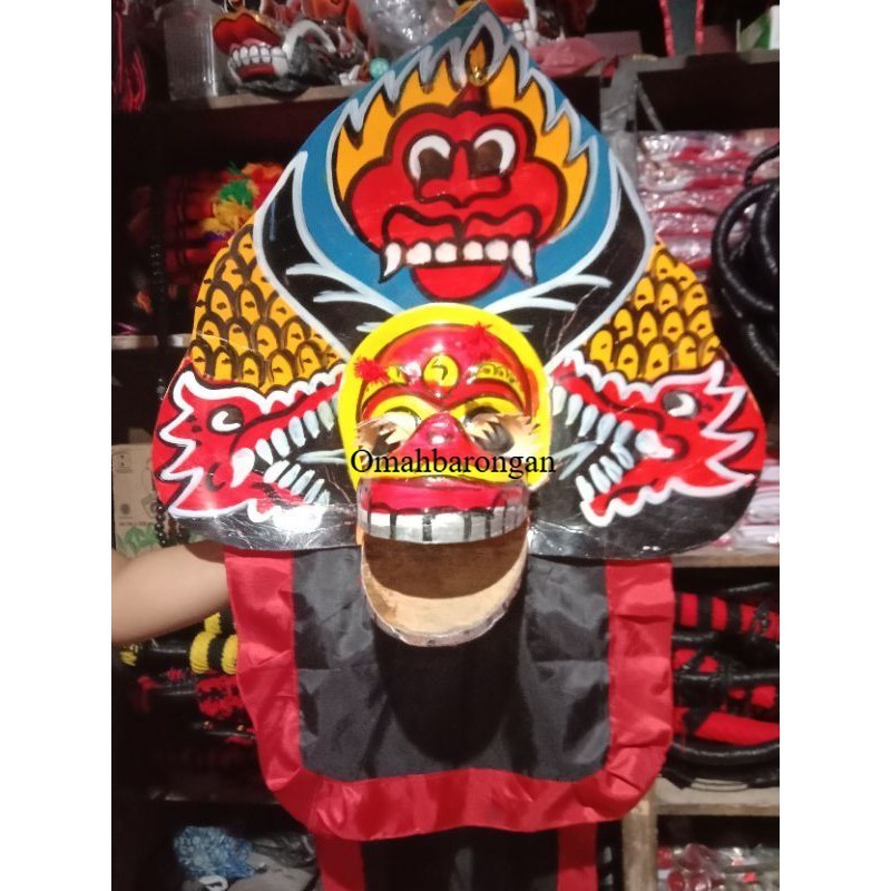 Jual [PREMIUM] Barongan jaranan - Caplokan kayu murah - Barongan devil ...