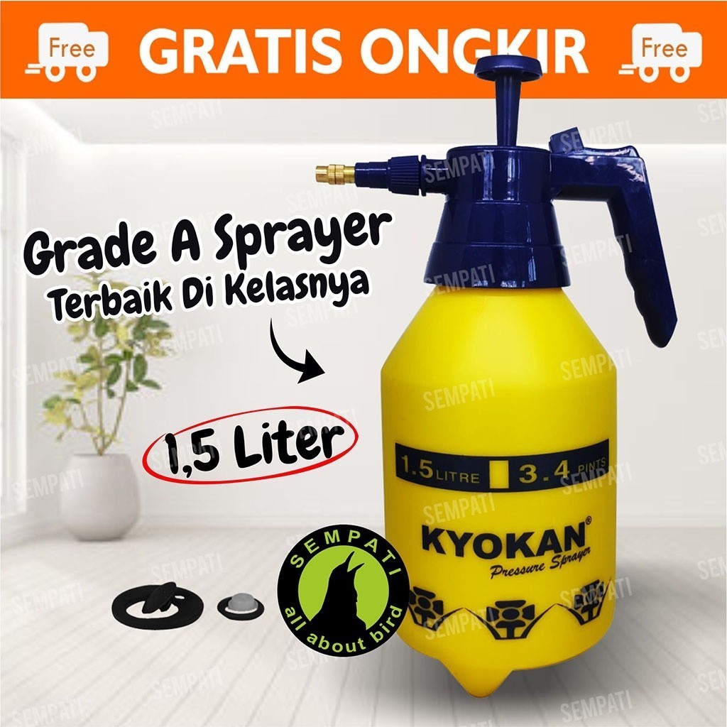 Jual SEMPATI SPRAYER SEMPROTAN DISINFEKTAN 1,5 LITER ALAT SEMPROT POMPA ...