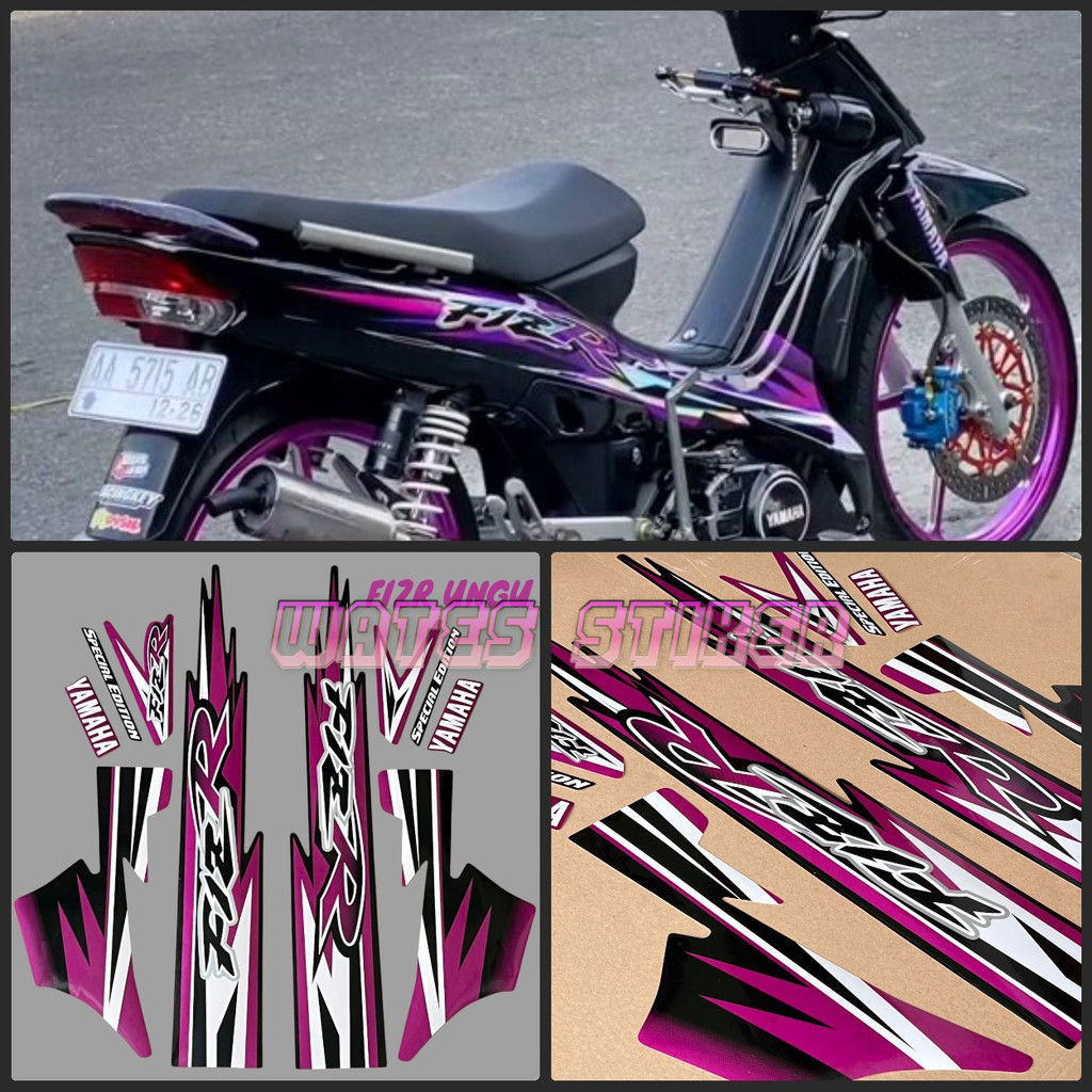Jual Striping Polet Sticker Yamaha F1ZR fizr fiz r f1 zr special ...