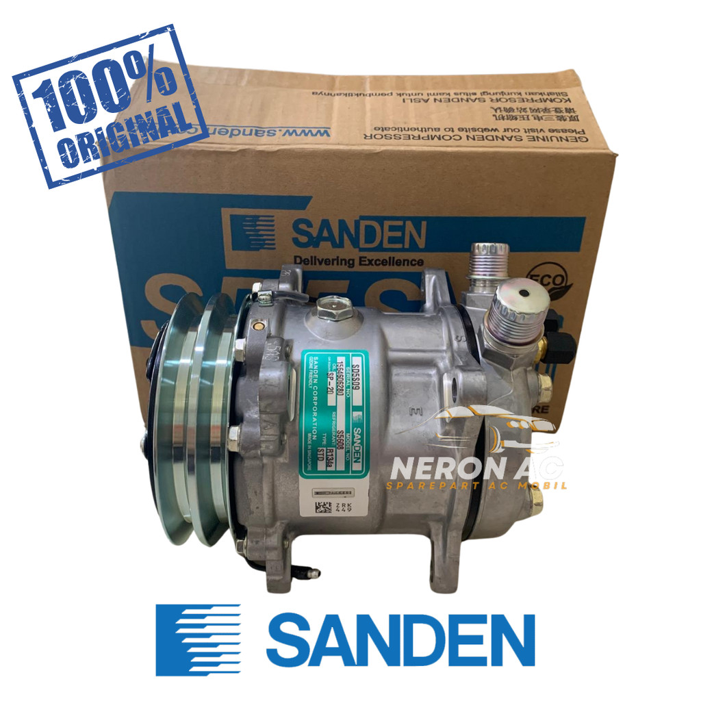 Jual KOMPRESOR SANDEN 505 SANDEN COMPRESSOR 505 SANDEN ASLI | Shopee ...