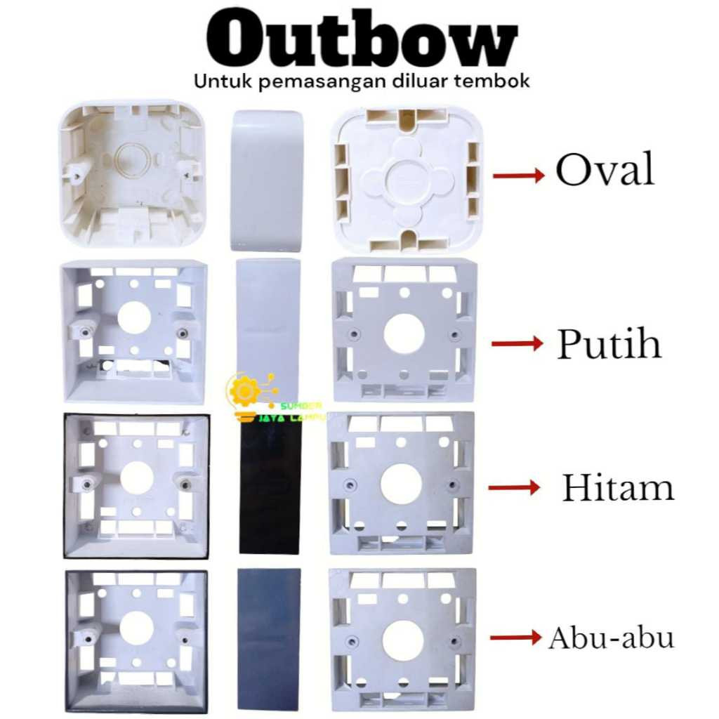 Jual OUTBOW Dos OB Dus / Box Saklar | Shopee Indonesia