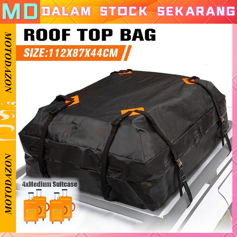 Jual 【Stok Tersedia】Car Top Carriers Tole Tas Atap Mobil 425L ...