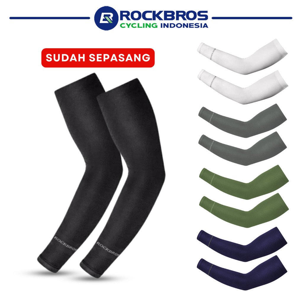Jual ROCKBROS XT9002 Manset Tangan Sepeda Motor Cycling Arm Sleeve Pria ...