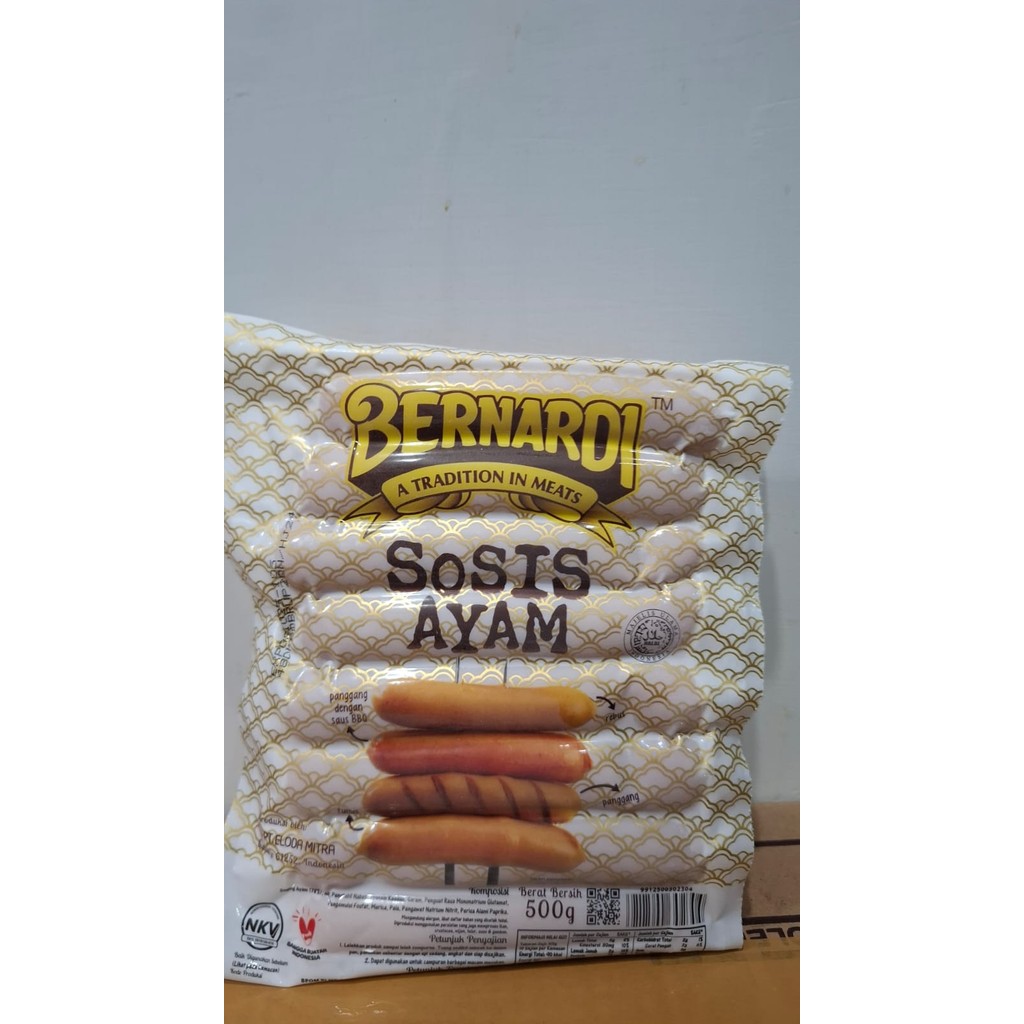Jual Bernardi Sosis Ayam 500 Gram | Shopee Indonesia