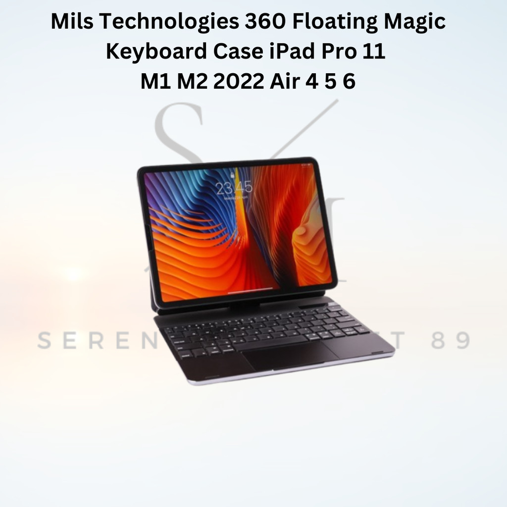 Jual Mils Technologies 360 Floating Magic Keyboard Case iPad Pro 11 M1 ...