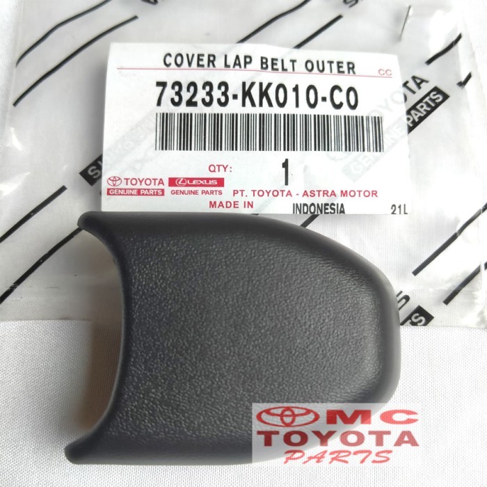 Jual Cover Baut Safety Belt Bawah Innova Fortuner Hilux New 73233-KK010-C0 BARANG BARU | Shopee ...