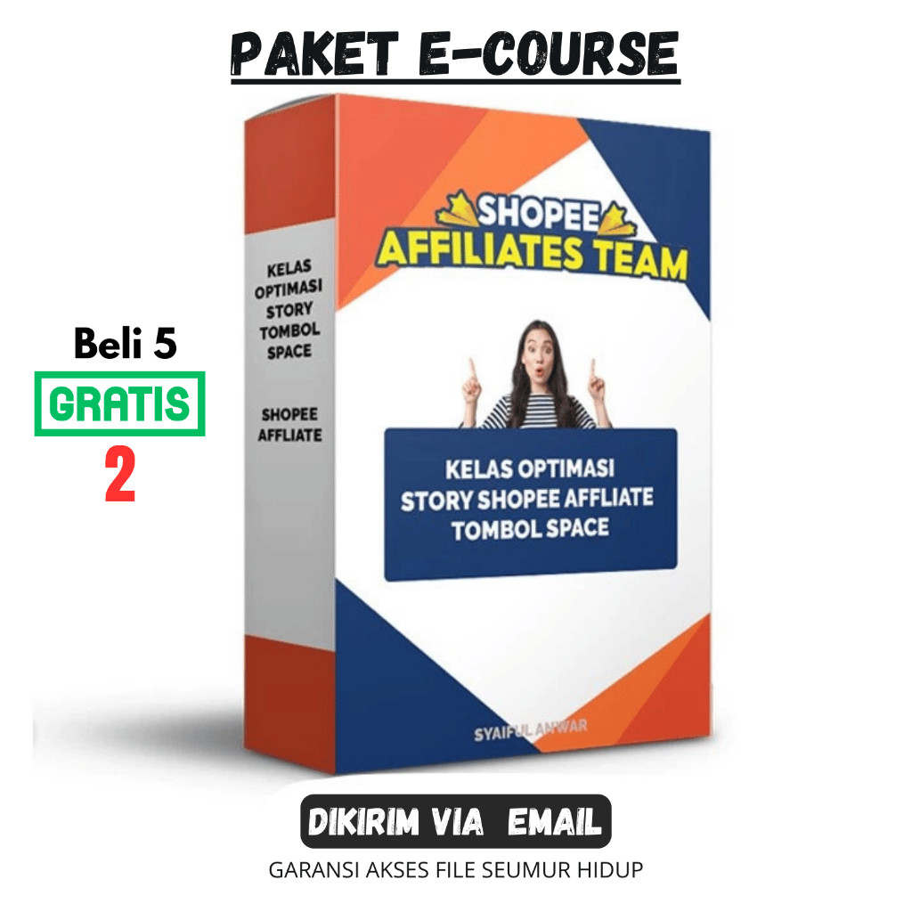 Jual (57) ECOURSE - Kelas Optimasi Story For Shopee Affiliate | Shopee Indonesia