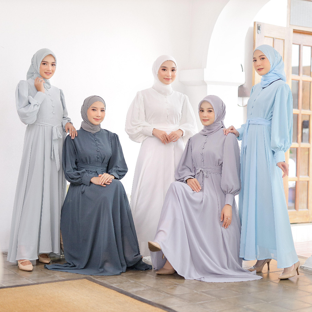 Jual [DAPATKAN SEKARANG] Nadiraa Hijab Nazira Dress XS-XXL part 1 (PRE ...